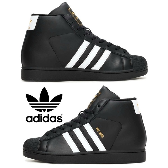 adidas | Shoes | Adidas Black Pro Model | Poshmark